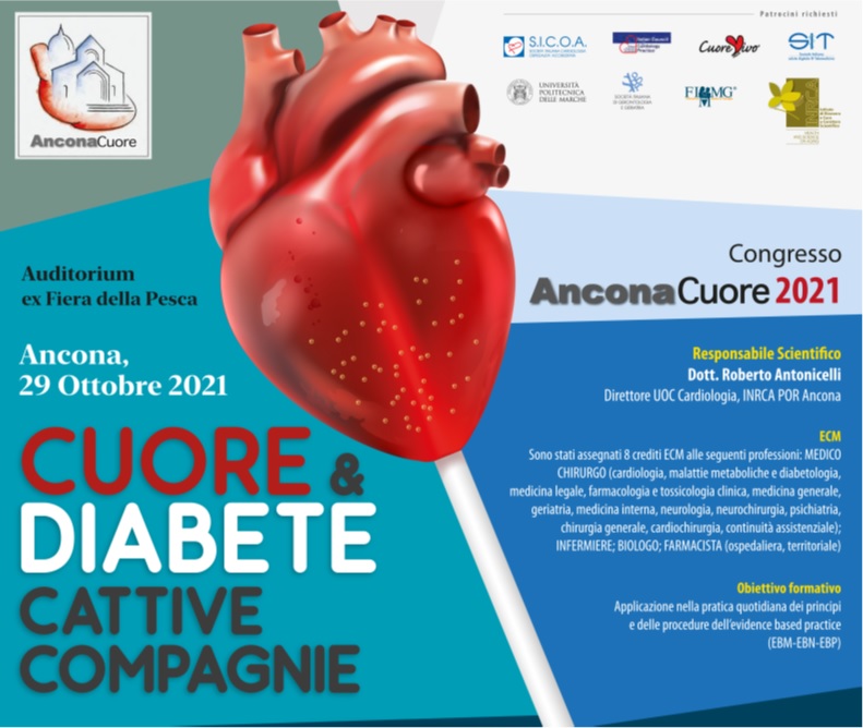 CONGRESSO ANCONACUORE 2021 “Cuore e diabete” – Congredior